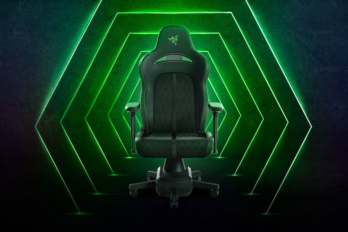 Razer Introduces Haptic Feedback Gaming Chair And A Gaming Desk Concept