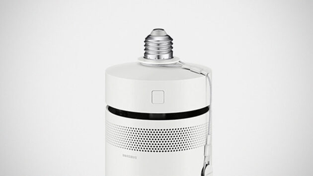Samsung The Freestyle Projector Can Be Powered By An E26 Light Socket