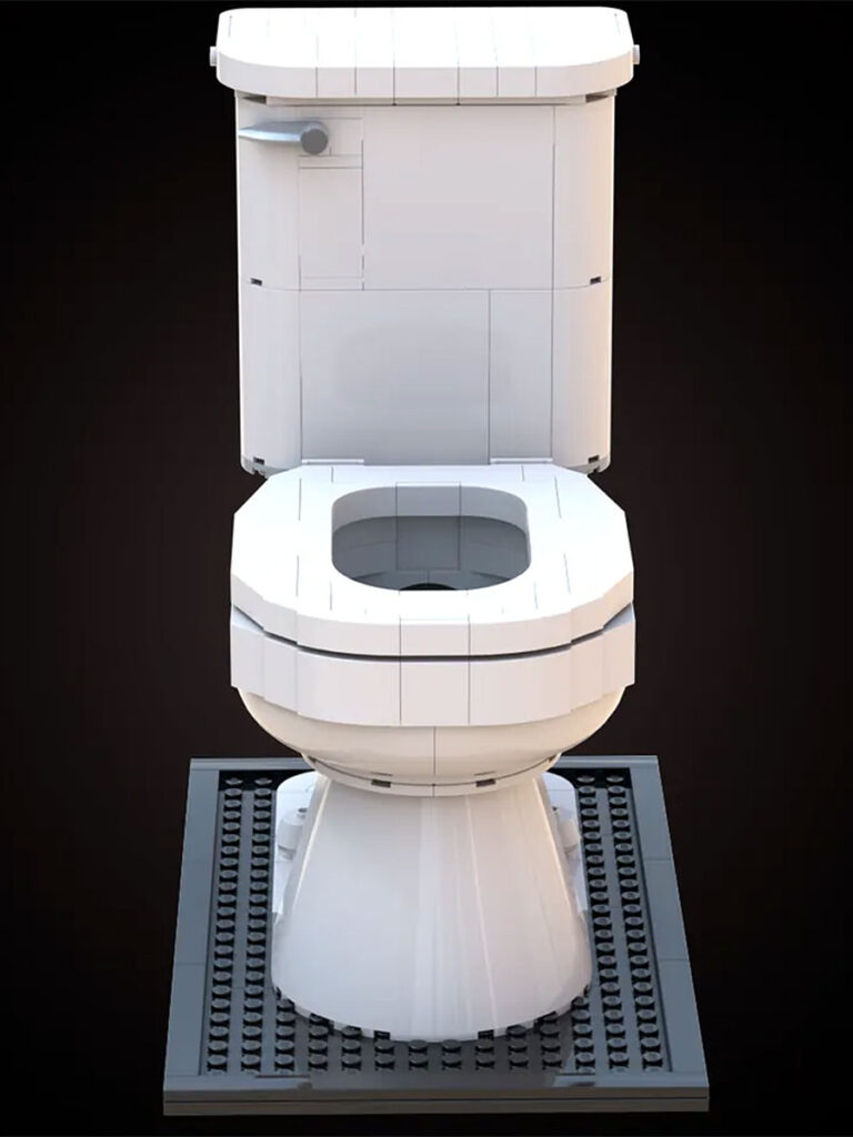 Someone Has Created A LEGO Ultimate Collector Series Toilet