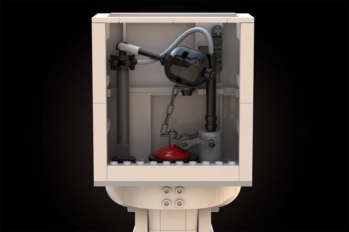 Someone Has Created A LEGO Ultimate Collector Series Toilet
