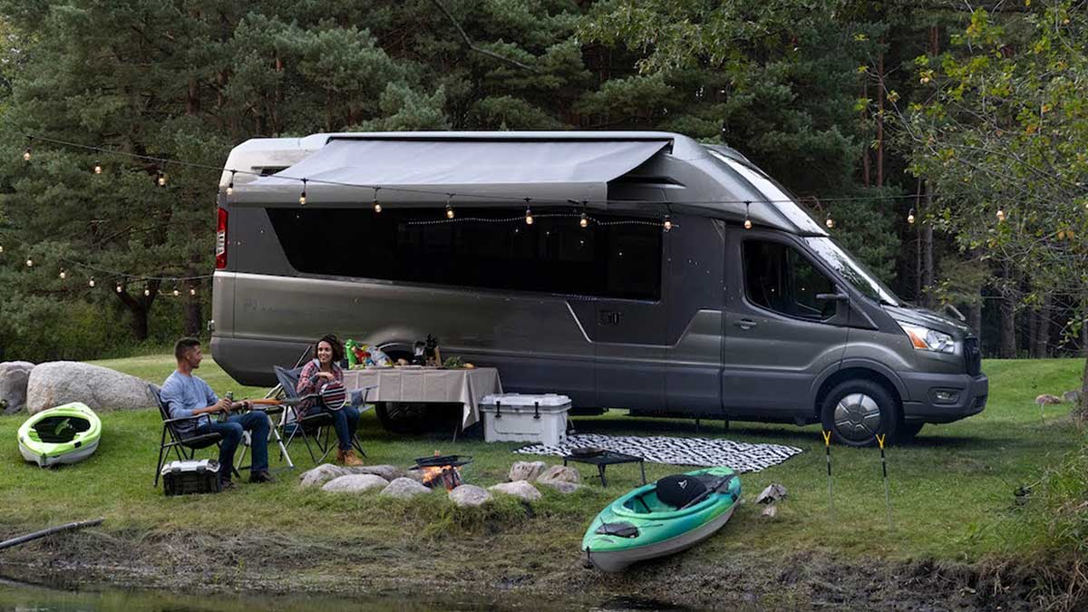 Thor Industries Electric RV Concepts Include A Self-propelled Electric ...