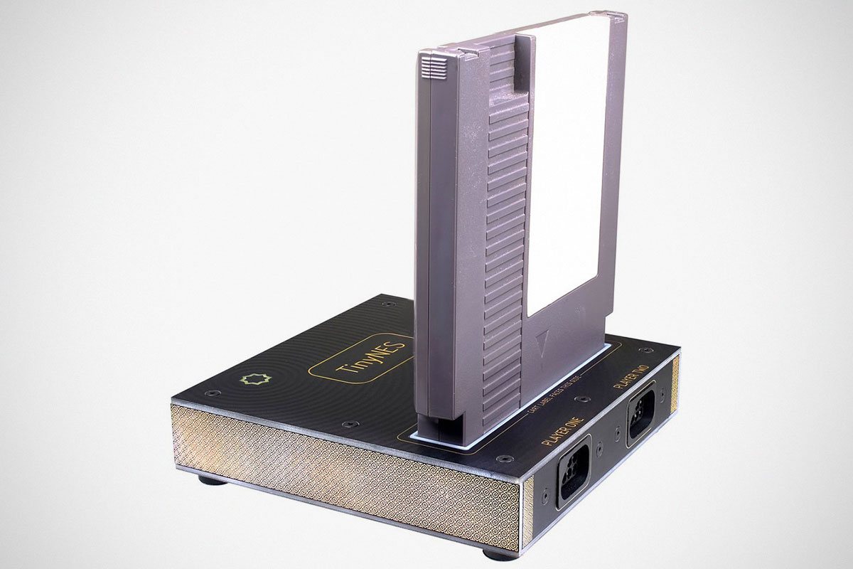 This NES Clone Is No Wider Than An Original NES Cartridge Which It Can ...