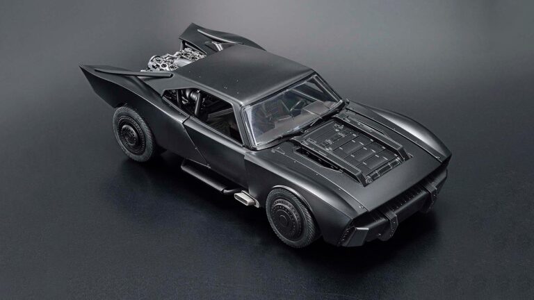 Bandai Ushers In The New Batman With Three New Batmobile Model Kits