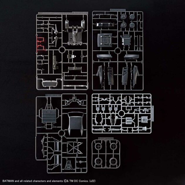Bandai Ushers In The New Batman With Three New Batmobile Model Kits