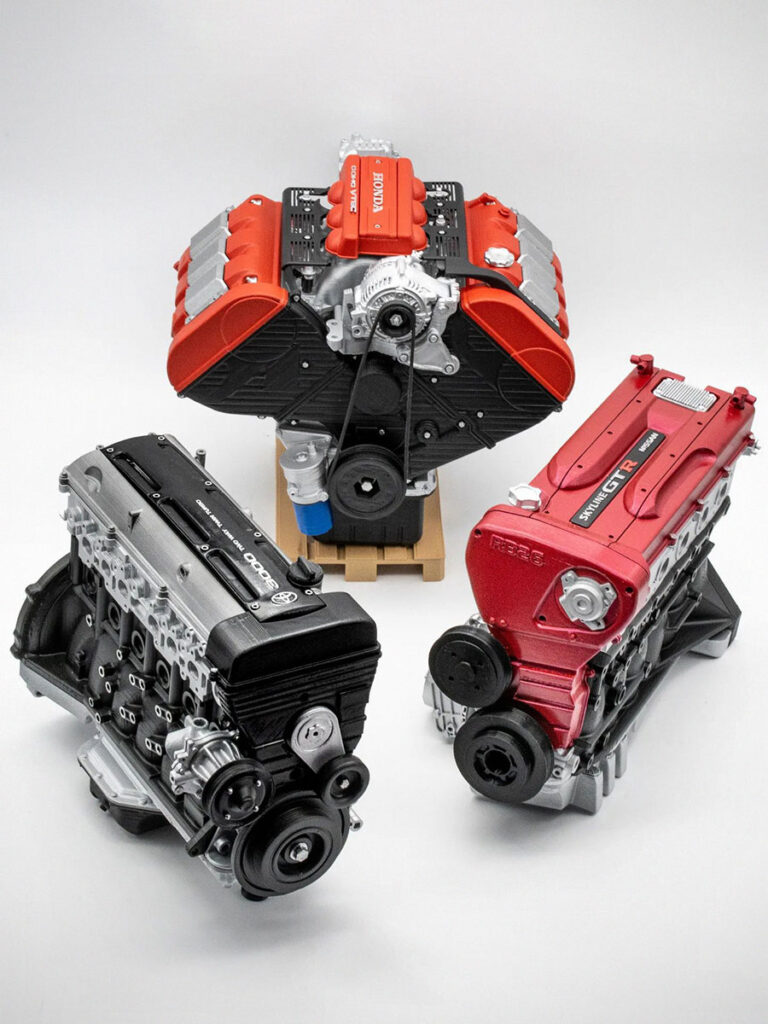 Custom 3D Printed JDM Engine Models Let You Have A Piece Of JDM’s History