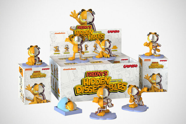 Freeny’s Hidden Dissectibles: Garfield Vinyl Figures Are Strangely ...