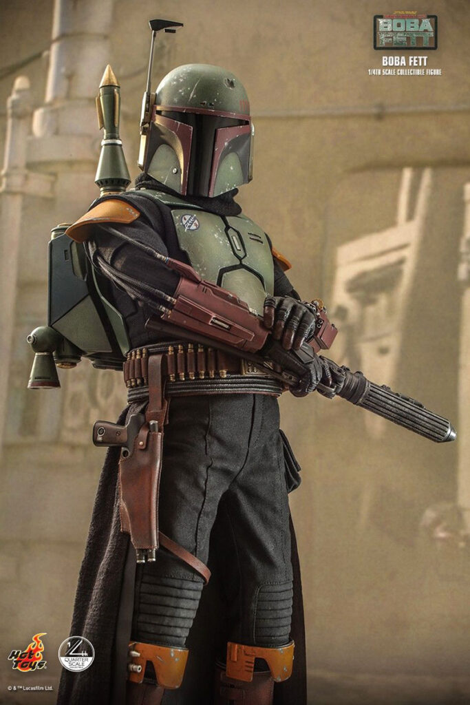 Hot Toys The Book Of Boba Fett Boba Fett 1/4th Scale Collectible Figure