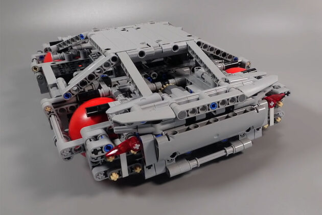 LEGO Enthusiast Realized Omnidirectional Drive With LEGO Car With Ball ...