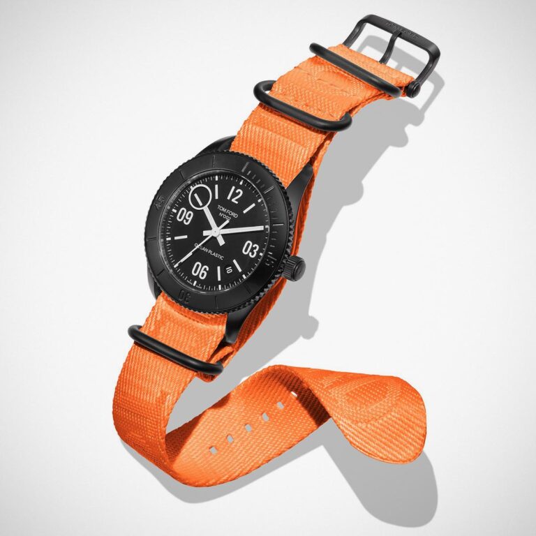 This Is Tom Ford 002, The World’s First Automatic Watch Made From Ocean ...