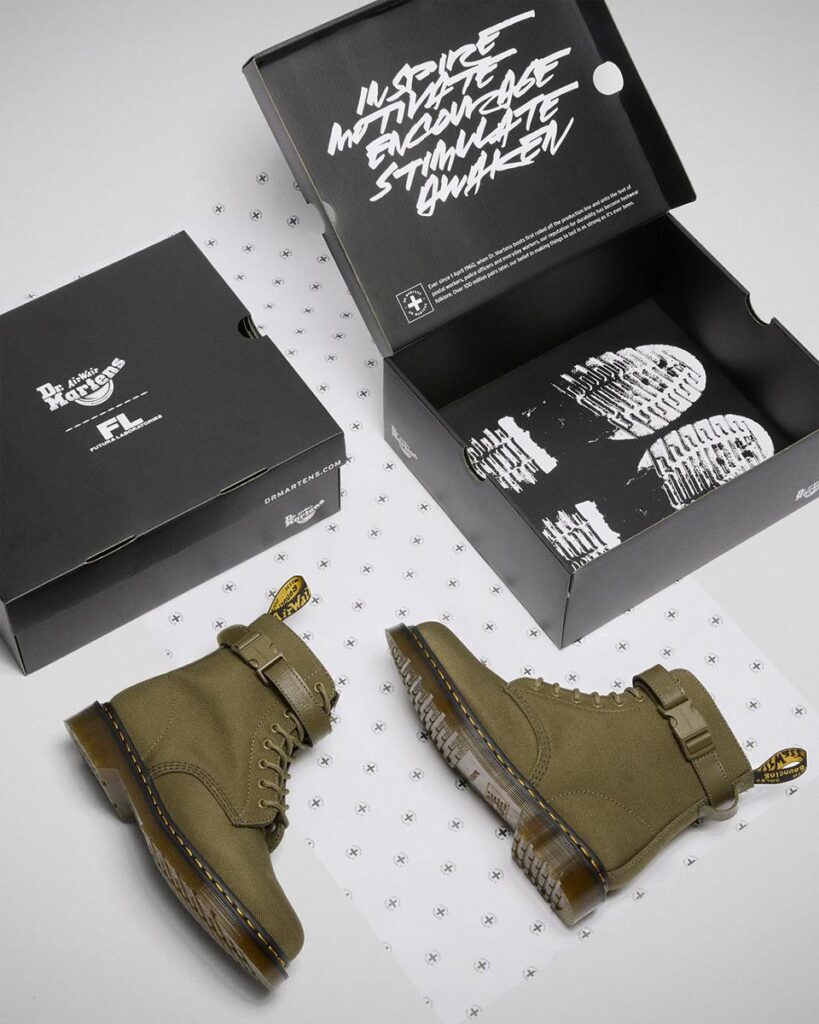 Dr. Martens x Futura Laboratories 1460 Boots