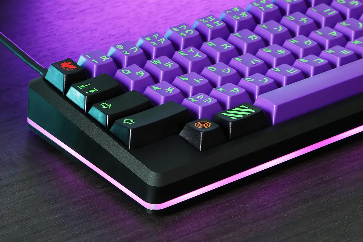 Drop + FU11.META1 GMK Mecha-01 R2 Evangelion-themed Keycap Sets