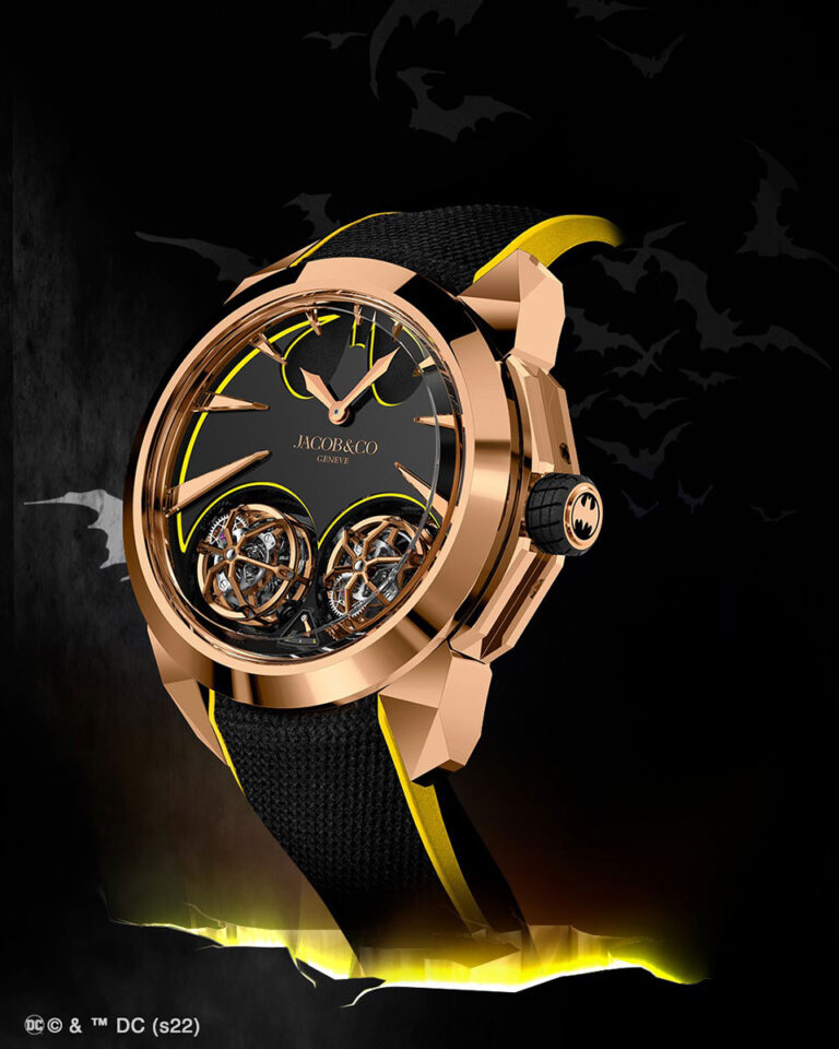 Jacob & Co. Gotham City Black DLC Titanium Wrist Watch