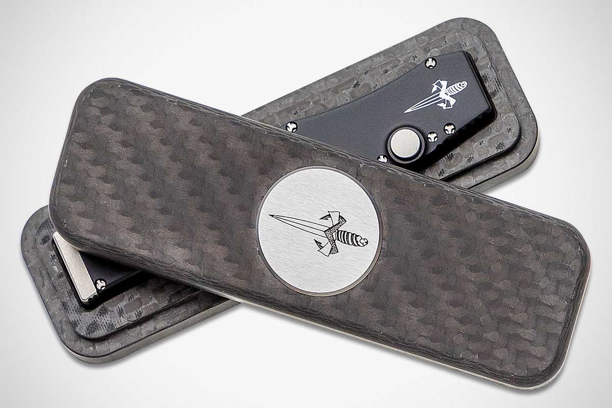 Marfione Custom Microtech Hallo III Mini Prototype Knives