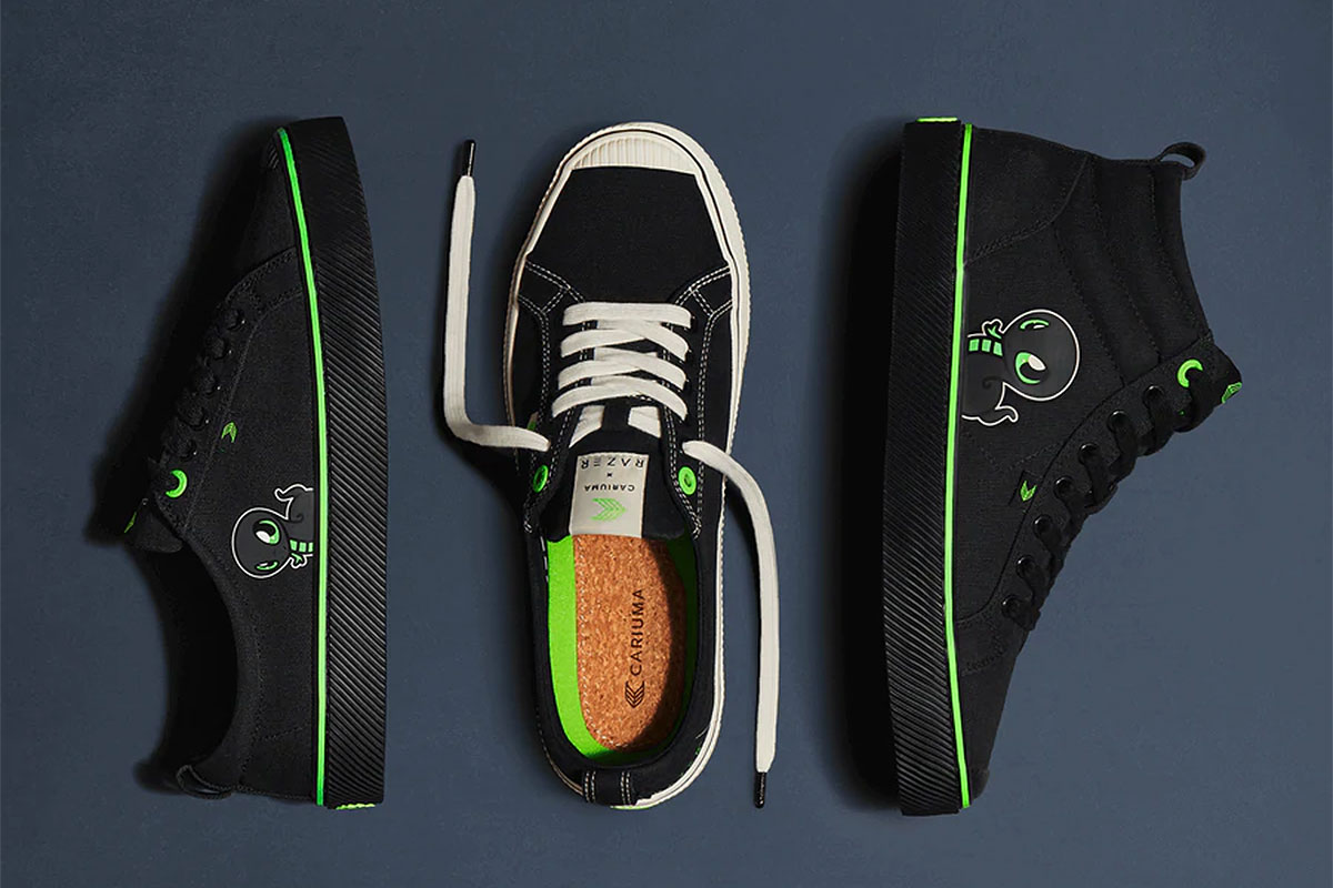 Razer Teamed Up With Cariuma For Sneki Snek Branded Sneakers
