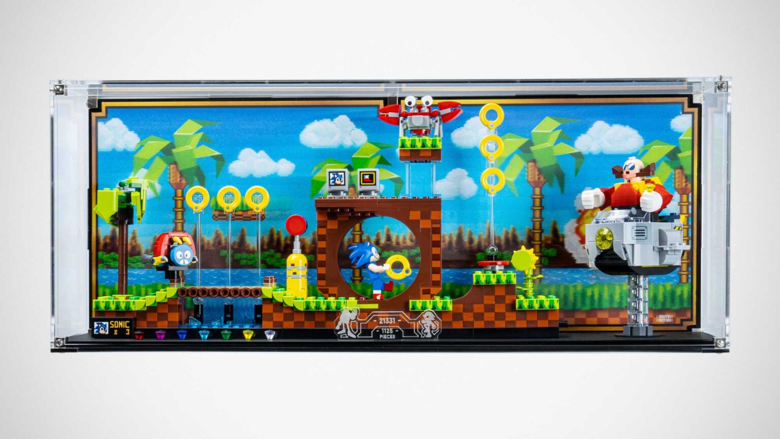 Limited Edition Wall Mounted Display Case For LEGO 21331 Sonic the ...