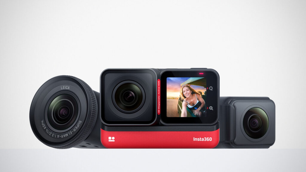 Insta360 ONE RS Interchangeable Lens Action Camera