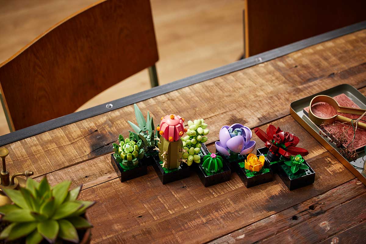 LEGO Adds Orchid And Succulents To Its Botanical Collection Lineup