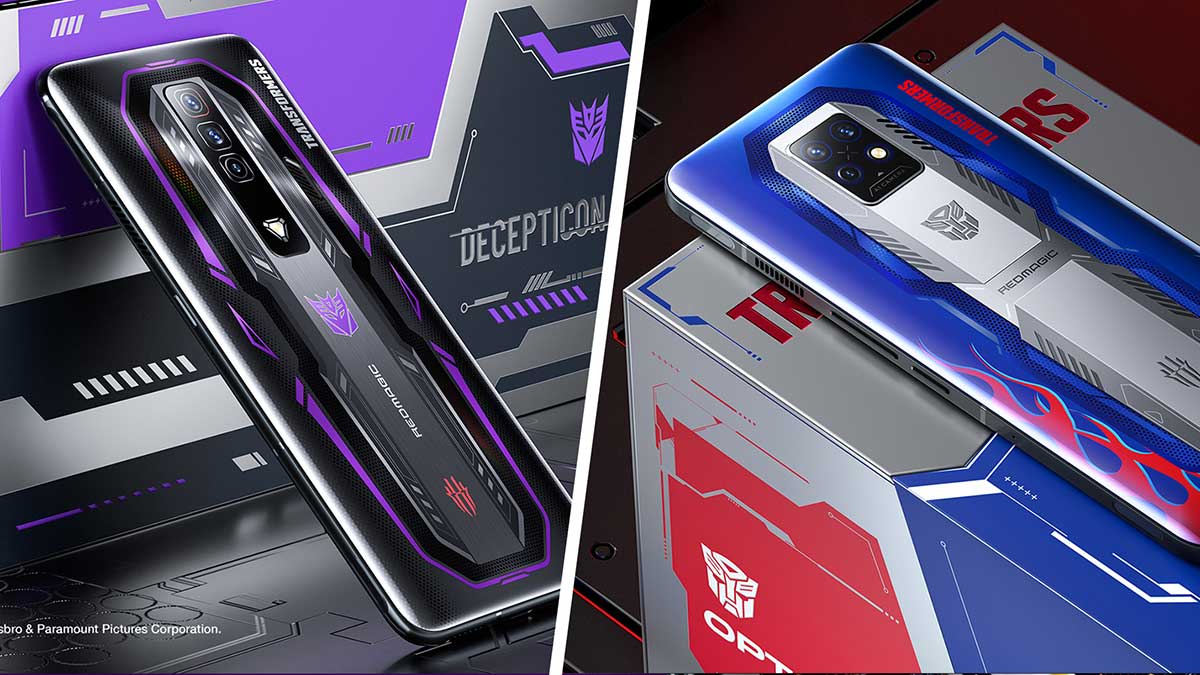 Red Magic x Transformers Gaming Smartphones And Accessories Unveiled
