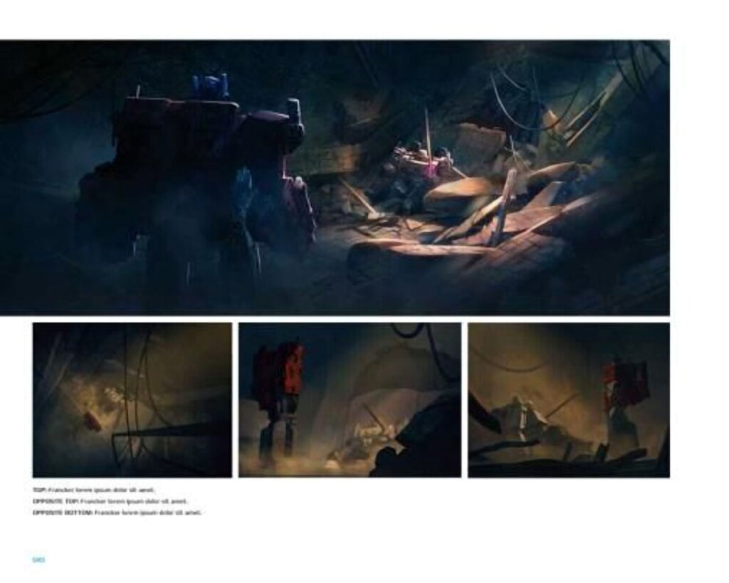 The Art And Making Of Transformers War For Cybertron Trilogy Hardcover Book