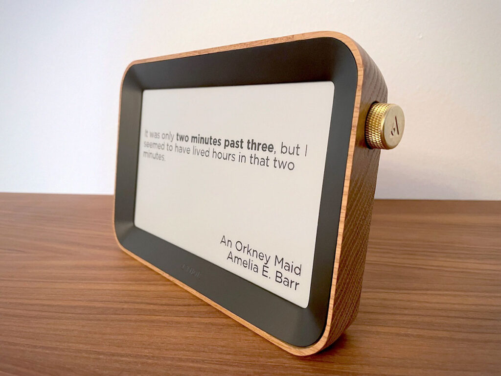 This Is Author Clock, It Spells Out Time Using Literary Quotes