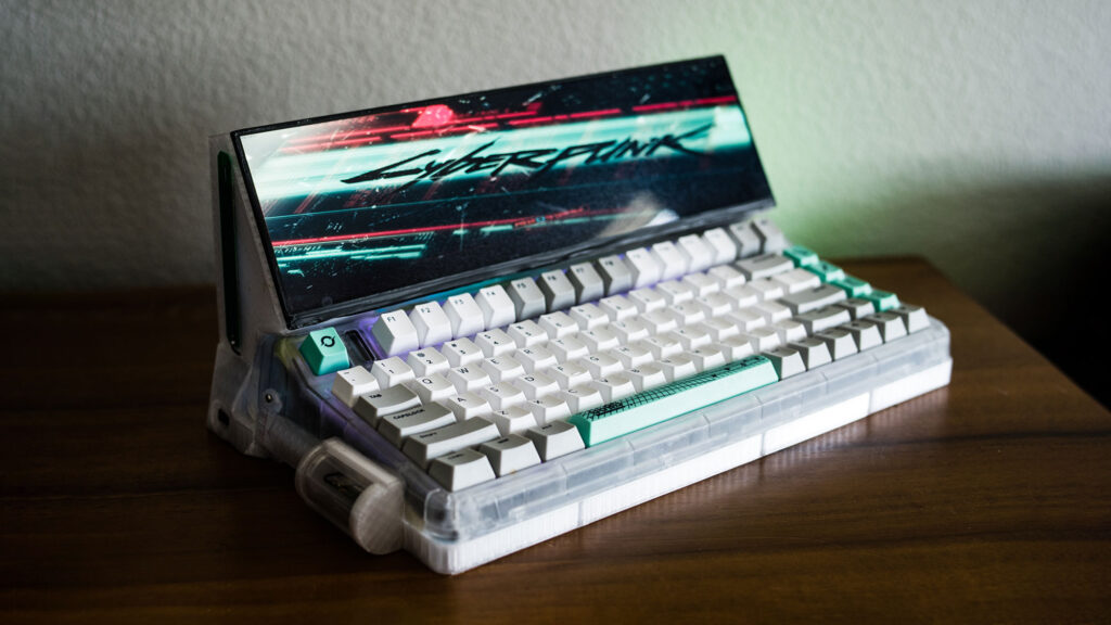 Someone Turned A Mechanical Keyboard Into An All-In-One PC