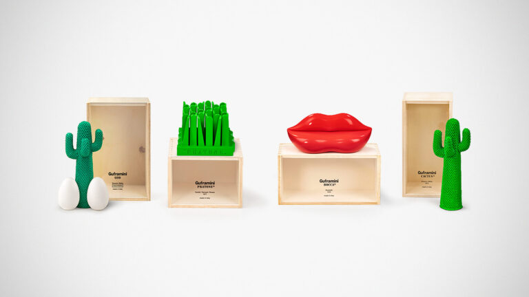 Guframini: Iconic Furniture From Gufram Shrunk Down To Desktop Size