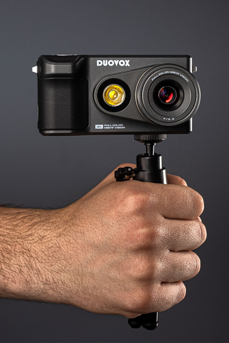 Duovox Mate Pro Is A Night Vision Camera That Records In Colors And In 2K Resolution