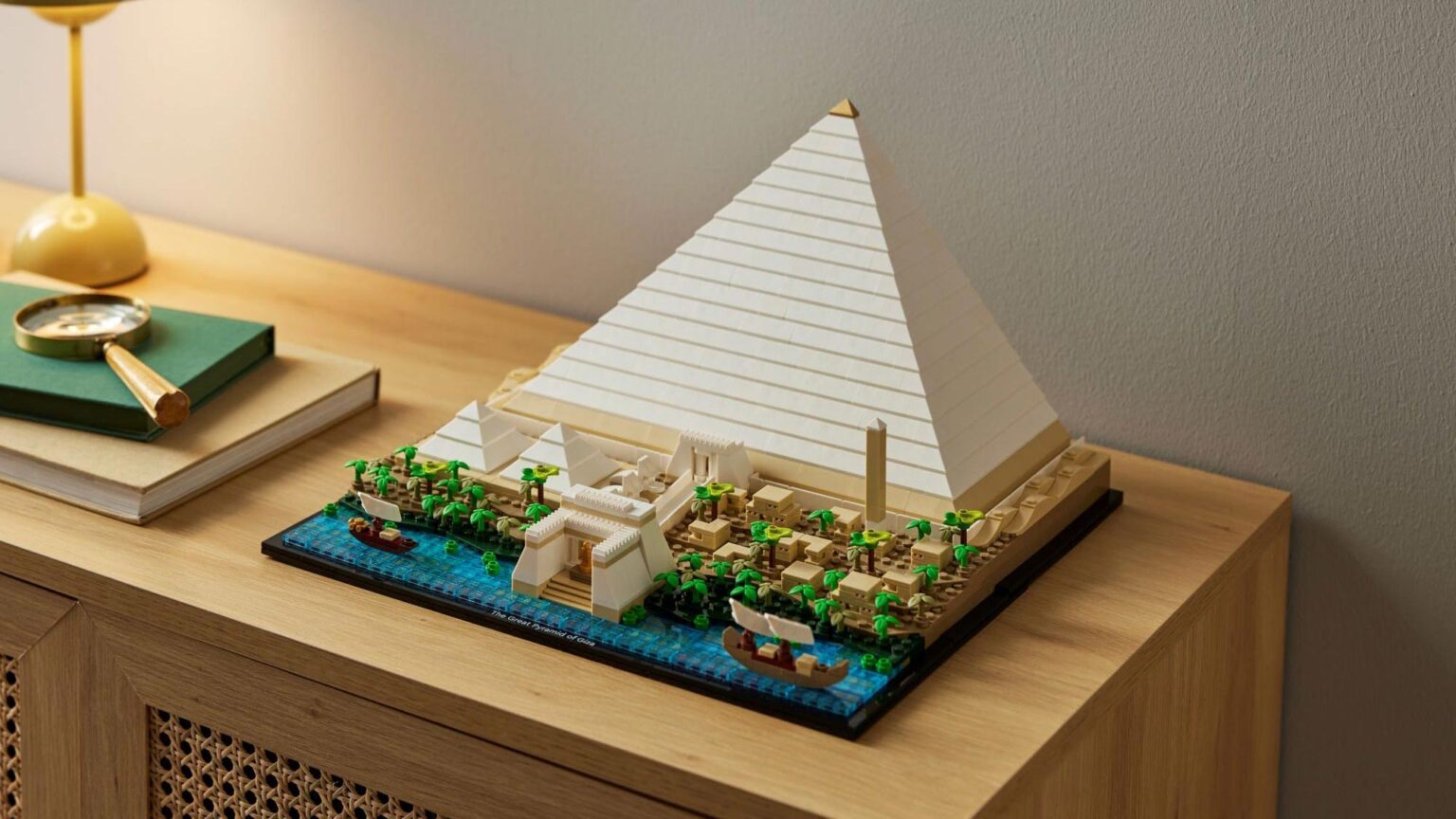 LEGO Architecture Great Pyramid of Giza (21058): Cross-section Comes As ...