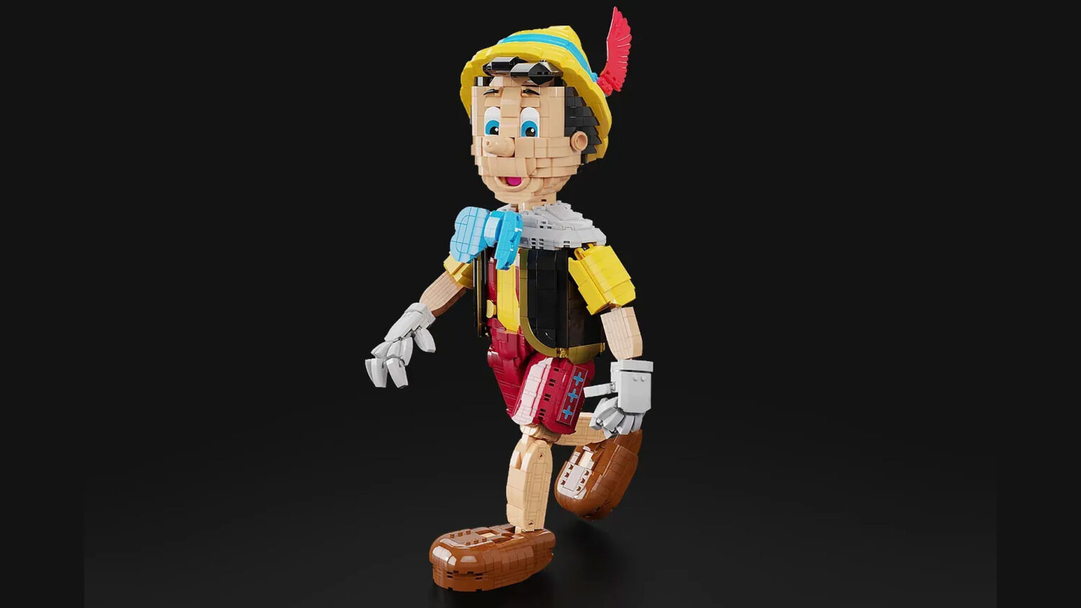 Proposed LEGO Ideas Brick-built Pinocchio Figure Has A Growing Nose!