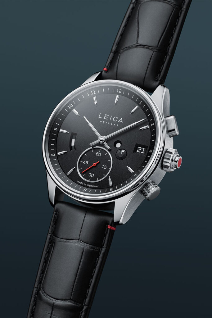Leica Watch Has A Shutter Release Button-inspired Push-crown