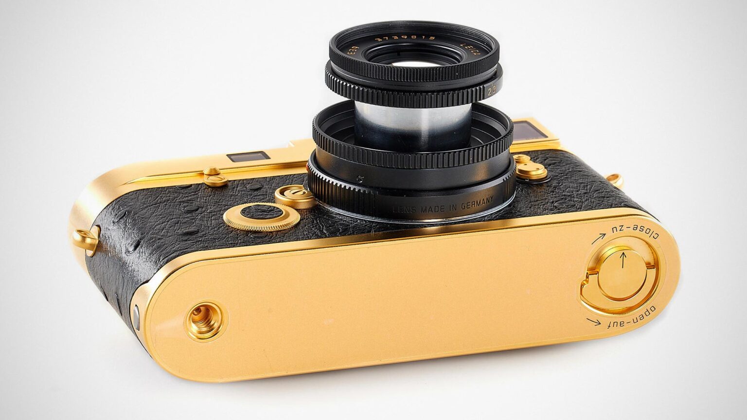 Leica MP Unique Gold Camera For Leitz Photographica Auction