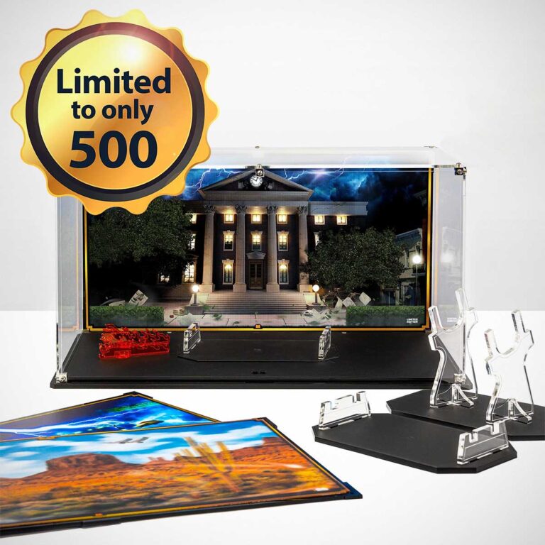 Limited Edition Display Case For LEGO 10300 Back To The Future Time ...