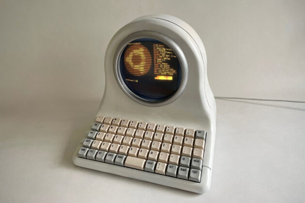 Retro-style Computer With Round Display May Not Be Practical But It ...