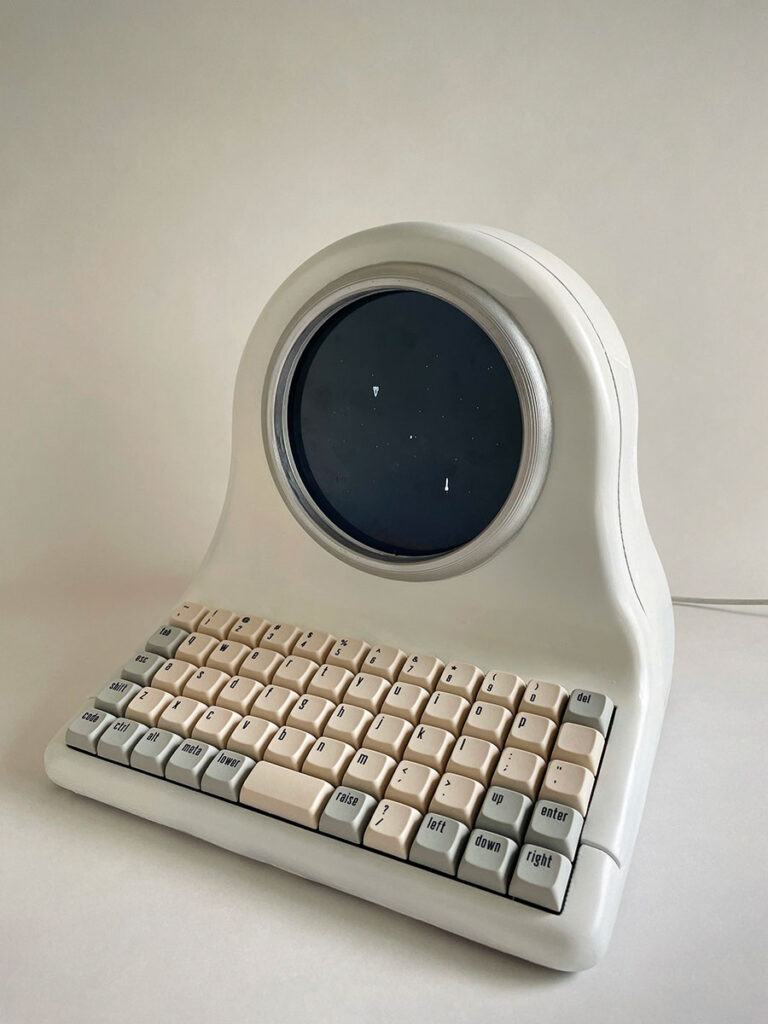 Retro-style Computer With Round Display May Not Be Practical But It ...