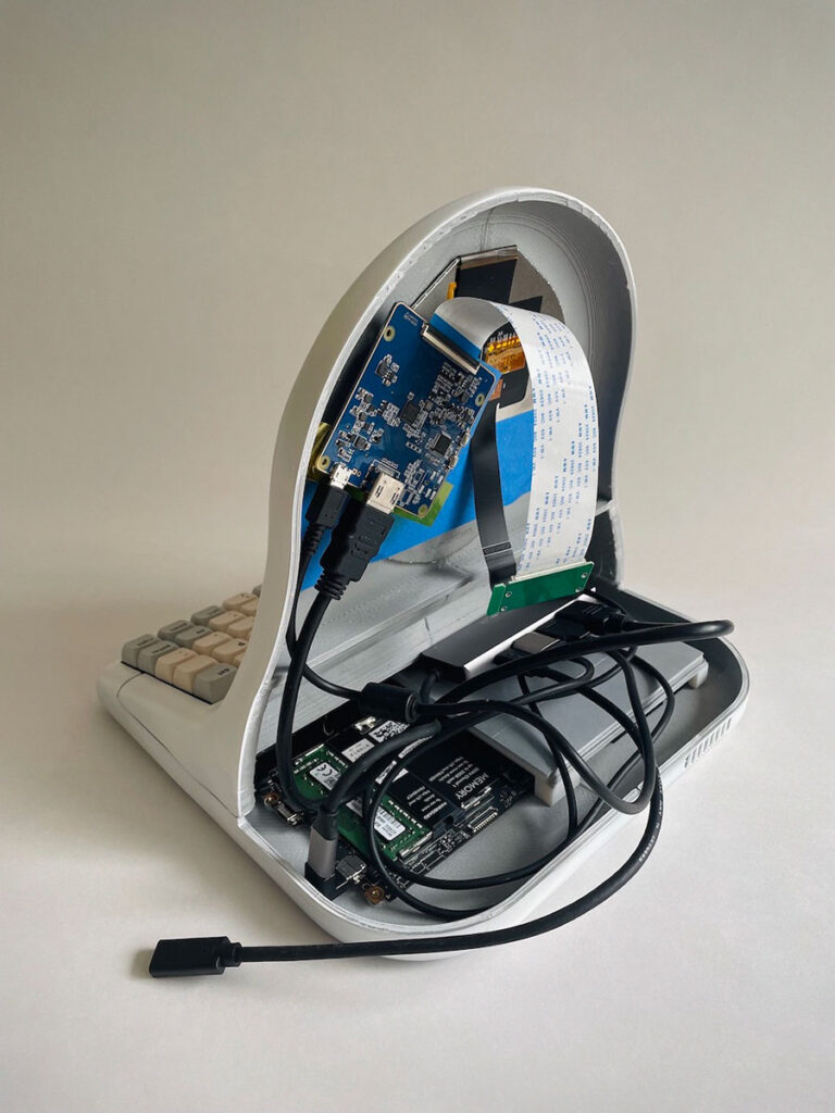 Retro-style Computer With Round Display May Not Be Practical But It ...