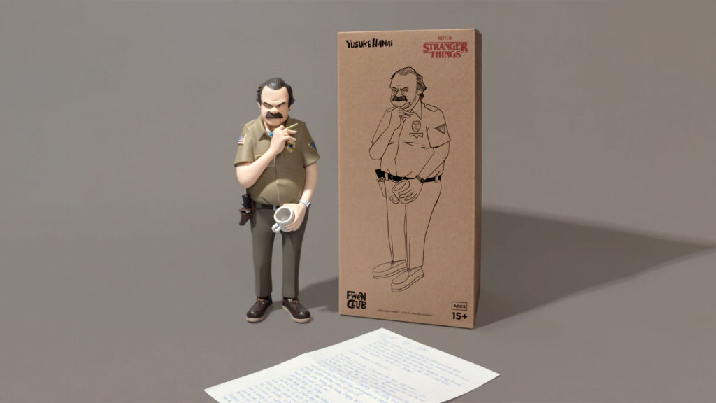 Stranger Things Series “Coffee And Contemplation” Jim Hopper 11.8-inch ...