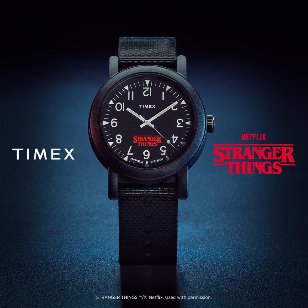 Timex Partnered With Netflix For Stranger Things Themed Watches From ...