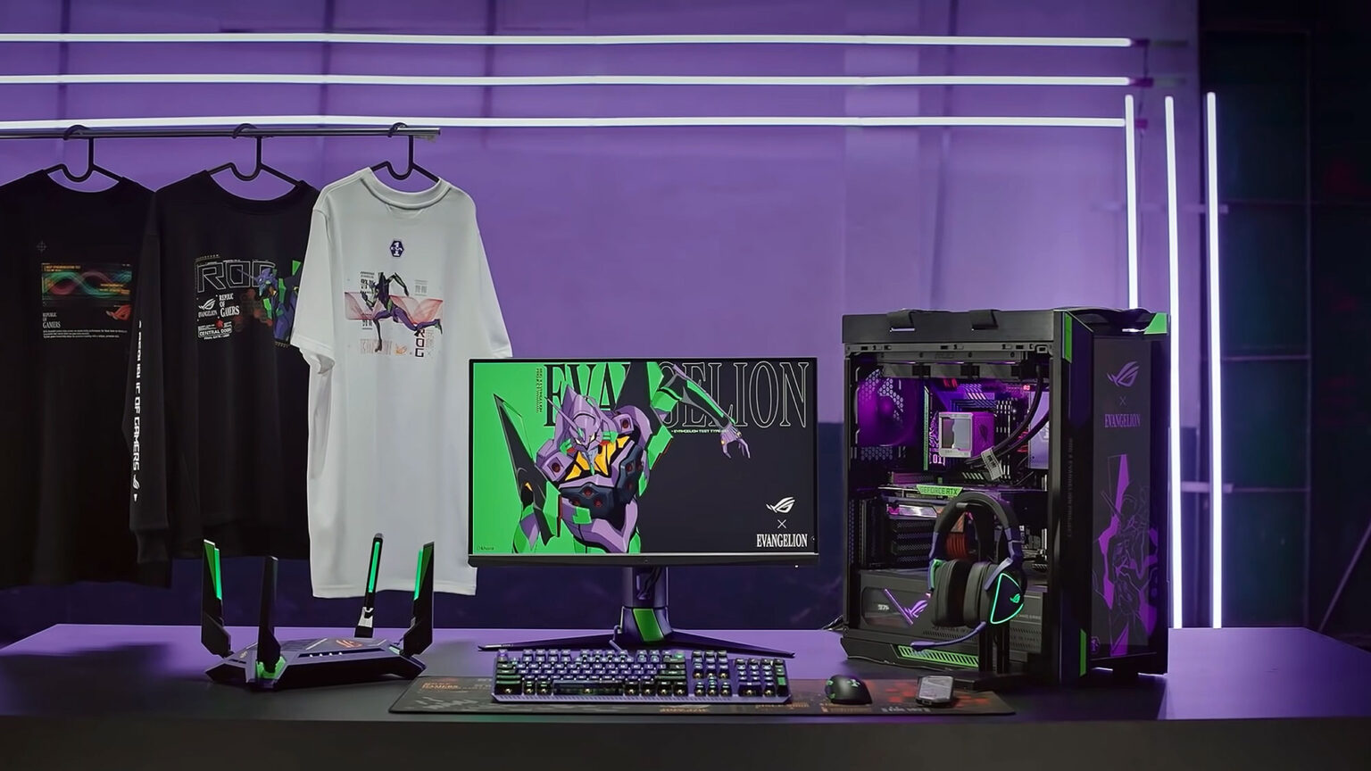 ASUS ROG x Evangelion Collection: All It Needs Now Is An Evangelion PC ...