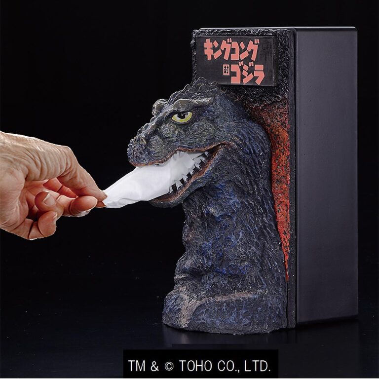 Godzilla (1962) Box Tissue Cover: Spewing Tissue For You To Use