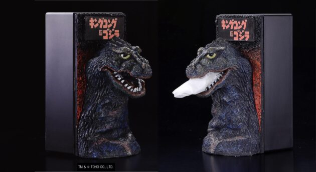 Godzilla (1962) Box Tissue Cover: Spewing Tissue For You To Use