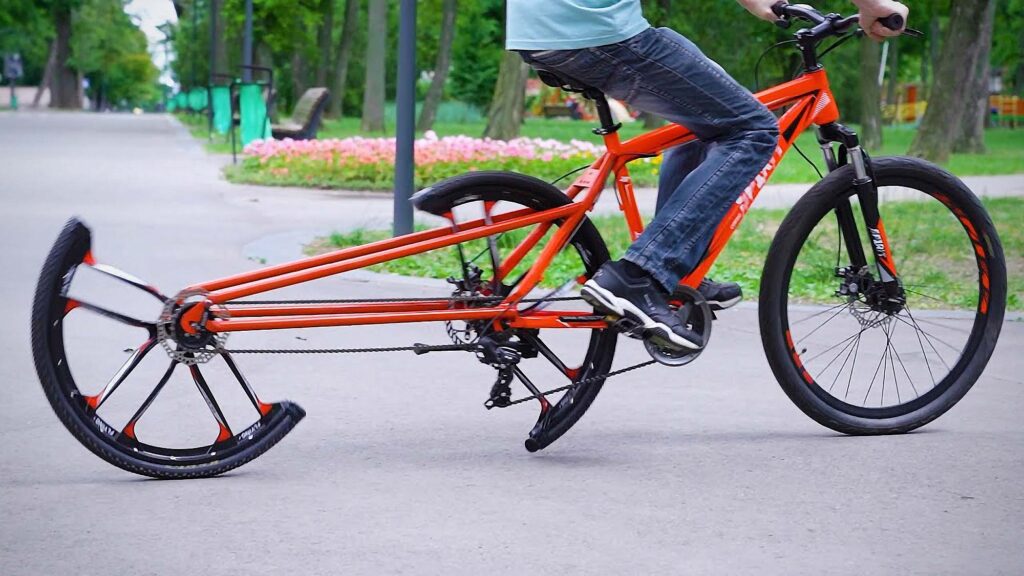 Just A Normal Bike Math: 0.5 x 1 = 1 Wheel Has A Rear Wheel That Is ...