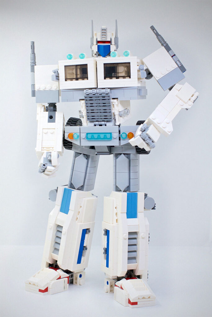 LEGO MOC Nemesis Prime And Ultra Magnus Based On The LEGO Optimus Prime ...