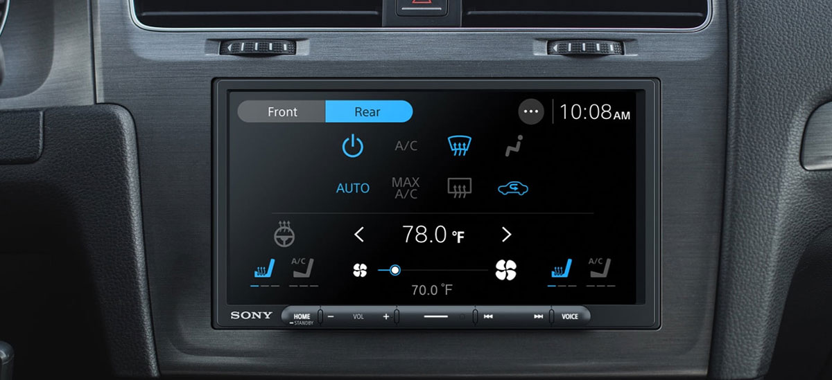 Sony XAV-AX6000 and XAV-AX4000 Car AV Receivers