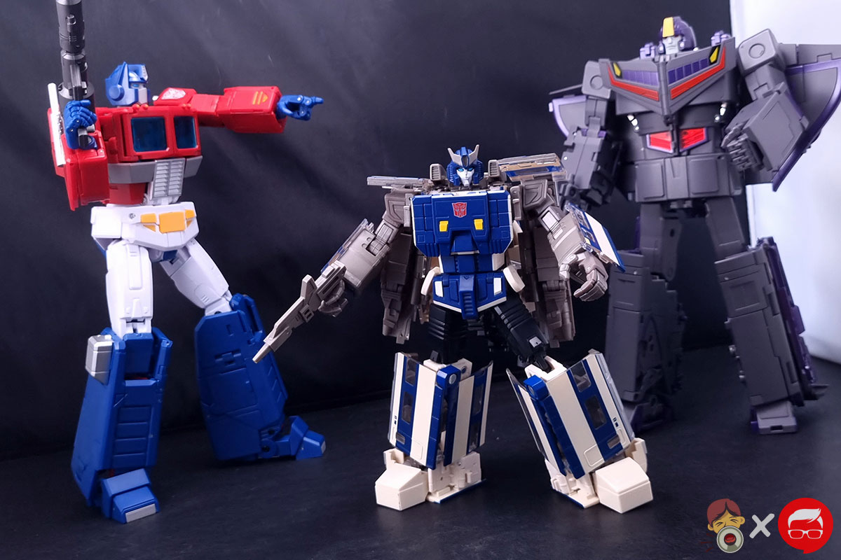 Transformers Masterpiece MPG-01 Trainbot Shouki Review (In ...