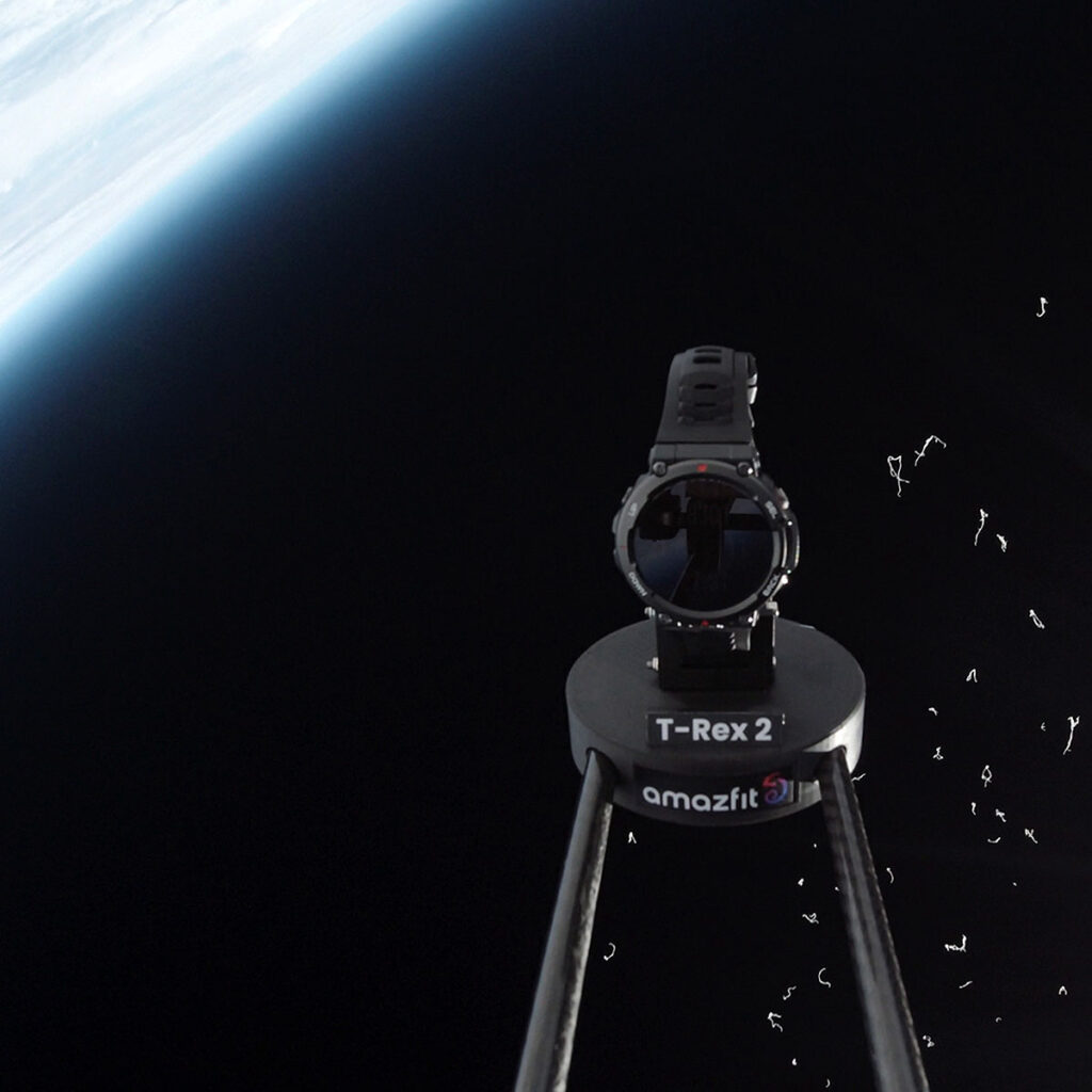Amazfit Sent Its T-Rex 2 Into Stratosphere To Prove Its Strength In ...