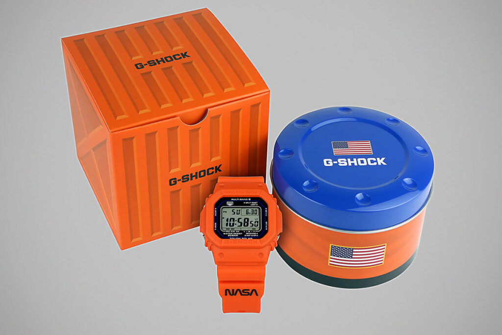 Third G-Shock And NASA Watch Has A Colorway Inspired By Astronaut’s Suit