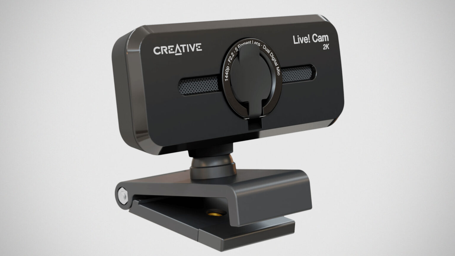 Creative Live! Cam Sync V3 Webcam Has A Lens Cap To Keep Out Snoopers