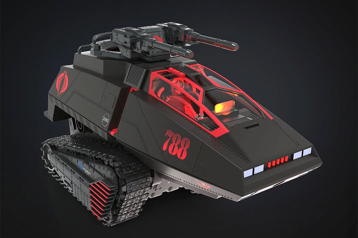 G.I. Joe Classified Series Cobra H.I.S.S. Tank Went Up On HasLab, Was ...