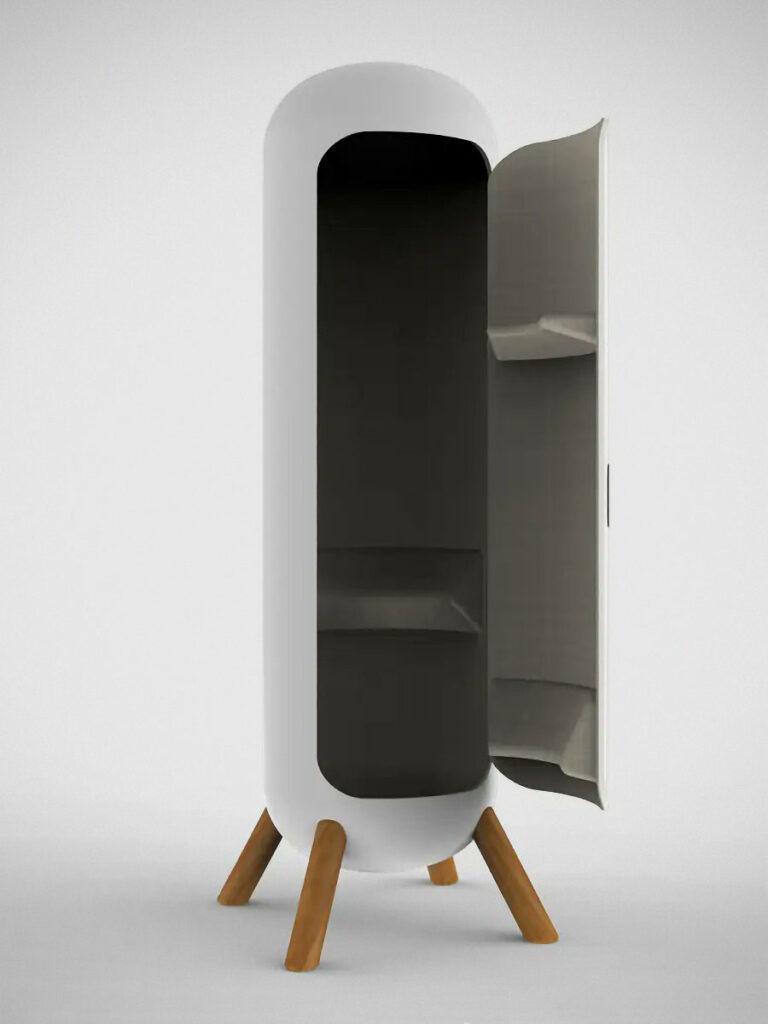 This Pod Is A Standing Nap Box For Workers In Japan To Take Nap… Standing