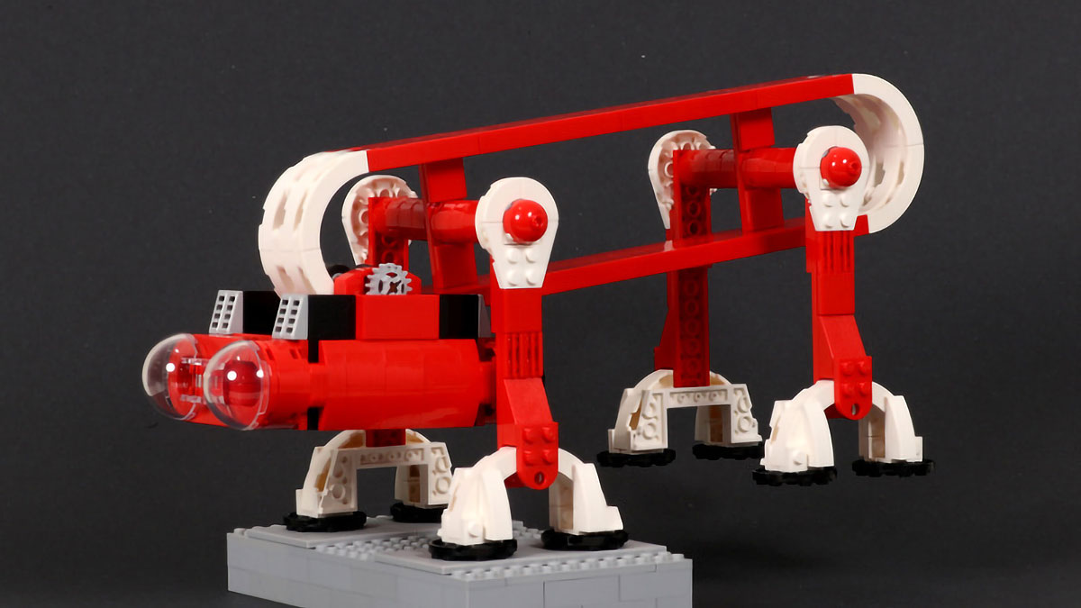 LEGO Flip Walker Is JK Brickworks’ Interpretation Of The 1987 Bandai ...